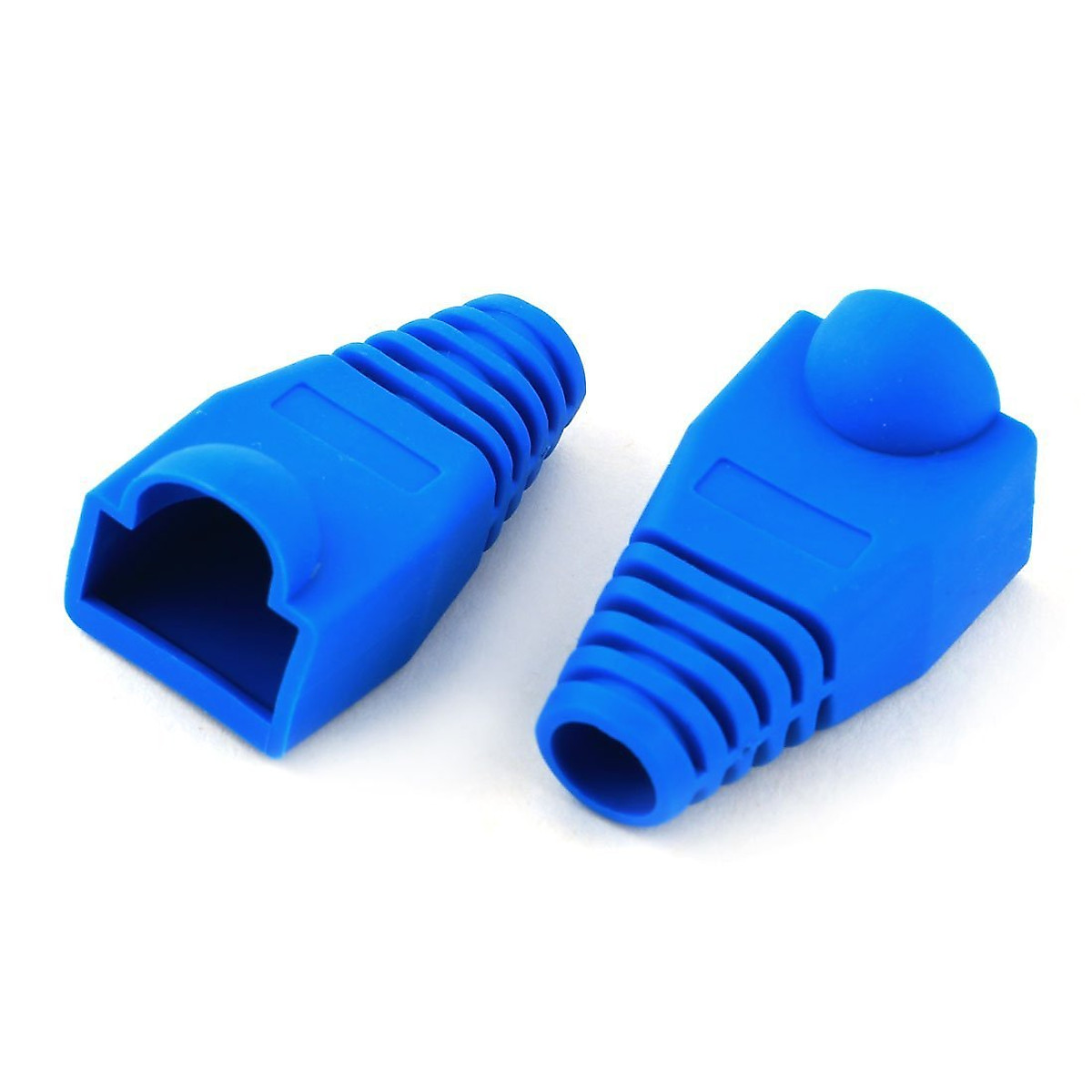 YIOVVOM Soft Plastic Ethernet RJ45 Cable Connector Boots Cover Strain Relief Boots CAT5 CAT5E CAT6 CAT6E 100PCS