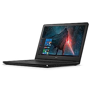 Dell 2018 Business Flagship Laptop Notebook 15.6" HD LED-Backlit Display Intel i5-7200U Processor 8GB DDR4 RAM 256GB SSD DVD-RW HDMI Webcam Bluetooth Windows 10 Pro-Black