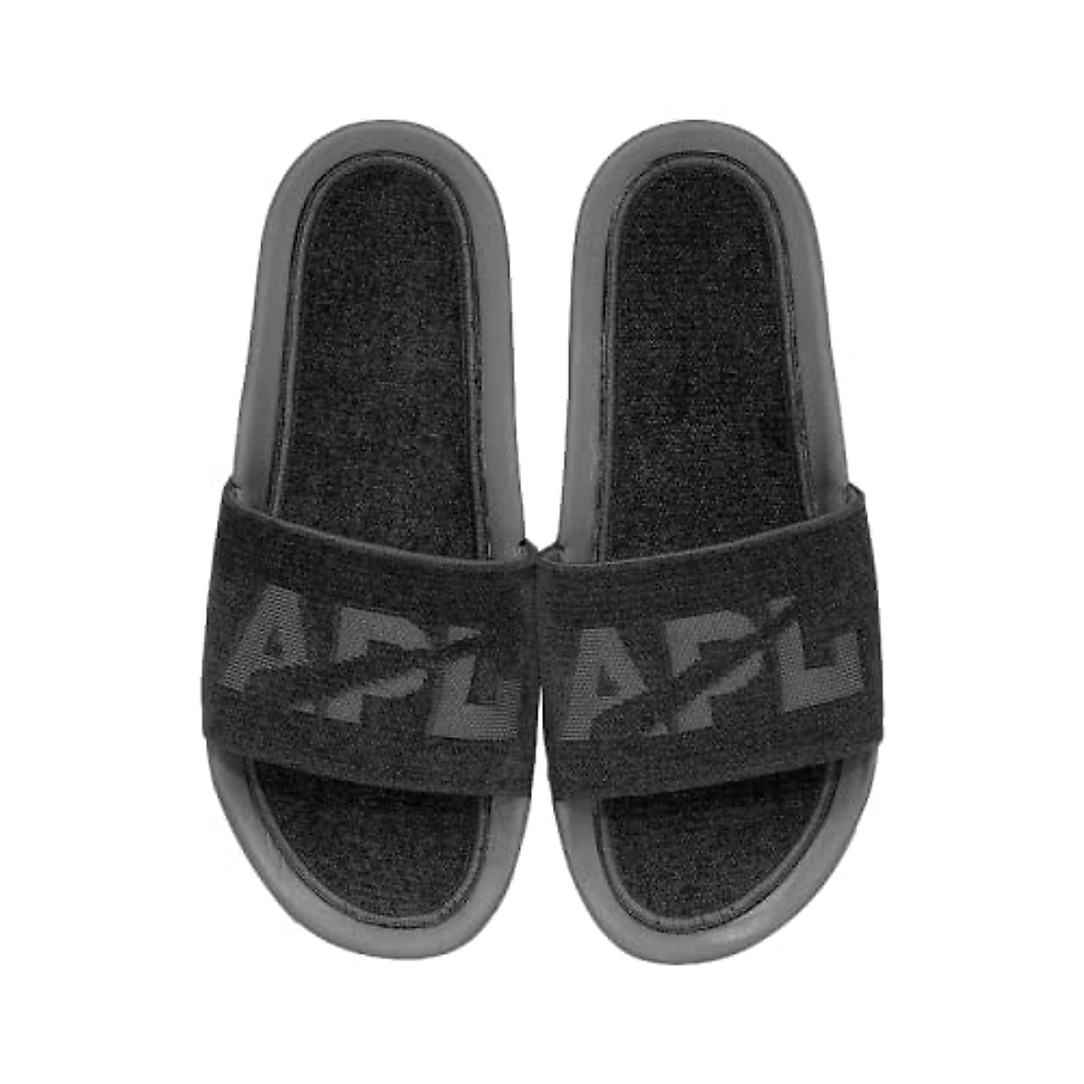 APL: Athletic Propulsion Labs Men's TechLoom Velvet Slide, Black, 10