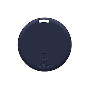 BYBYCD Wireless Tracker Mini Locator Device Need App Wallet Key Finder for Pet Dog Cat Kids Bluetooth 5.0 Smart Tag(Dark Blue)