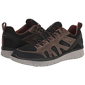 ALLROUNDER by MEPHISTO Men's Moment Sneaker, Dark Brown, 10.5