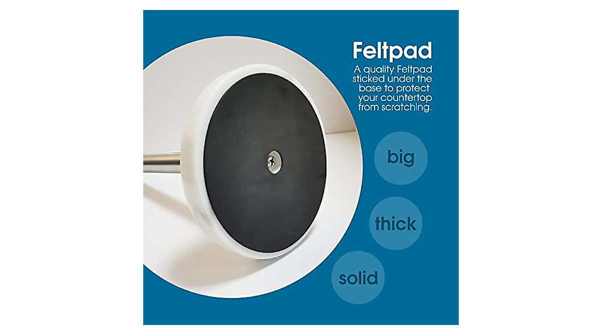 Siwil One-Handed Paper Towel Holder with Marble Base