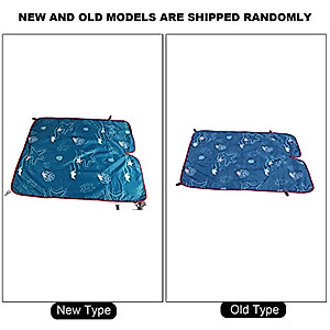 Baby Windproof Stroller Blanket Multifunctional Infant Rainproof Blanket Pram Stroller Polyster Warm Cover for Newborn Baby(85 * 64cm-Tropical)