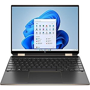 HP 2022 Spectre 2-in-1 Laptop 13.5" 3K2K OLED Touchscreen EVO 11th Intel Core i7-1195G7 Iris Xe Graphics 16GB DDR4 1TB SSD Wi-Fi 6 Thunderbolt 4 Backlit KB w/ FP and Pen Windows 11 Pro w/RATZK 32GB