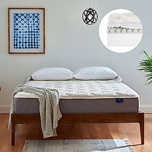 Serenia Sleep Memory Foam Mattress King Size, 10-Inch Quilted Plush Bed Mattress - Gel-Infused, Deep Pocket, Extra Thick, & Firm Mattress with Breathable Cover for a Comfortable Sleep