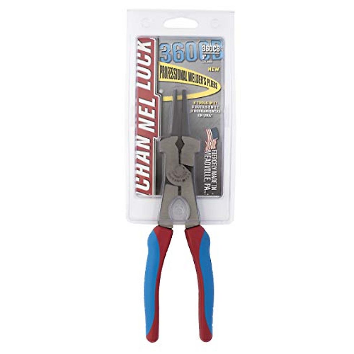 Channellock Welding Pliers, 9 In., Blue (360CB)