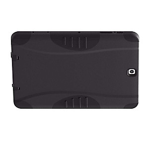 Verizon OEM Rugged Shock Absorbing Impact Protection Case with Built-in Screen Guard for Samsung Galaxy Tab E 9.6" - Black