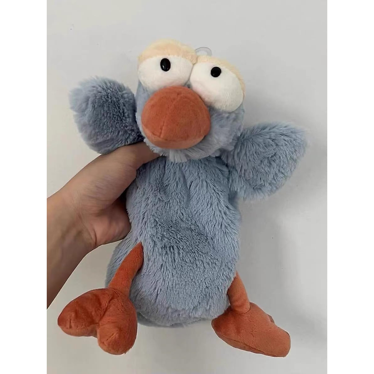 Otter Pencil Pouch, Plush Animal Stationery Pouch, Pencil Case Bag Box Stocking Stuffers Cute Creative Animal Cartoon Large Capacity Shark Bird Zipper Organizer Storage Bag Box (Hummingbird)