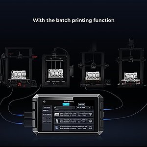 Creality Sonic Pad 7 Inch Touch Screen 3D Printer Smart Pad Based on Klipper Firmware Higher Printing Speed Support Keyboard Control time-Lapse Shoot Al Detection for Ender-3 S1 Pro/CR-10 Smart etc