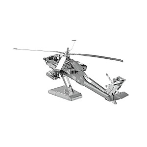Metal Earth AH-64 Apache 3D Metal Model Kit Fascinations