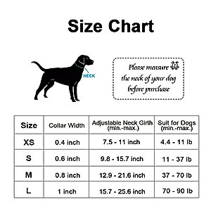 QQPETS Adjustable Soft Dog Collar: Print Flower Pink Multicolor Cute Patterns for XS Small Medium Large Pet Girl Boy Puppy Walking Running Training (M, Small Daisies)