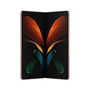 Samsung Galaxy Z Fold 2 5G | Factory Unlocked Android Cell Phone | 256GB Storage | US Version Smartphone Tablet | 2-in-1 Refined Design, Flex Mode | Mystic Bronze