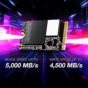 ADATA 1TB 2230 SSD, Legend 820, NVMe PCIe Gen4 x 4 M.2, R/W Speed up to 5,000/4,500MB/s, Internal Solid State Drive