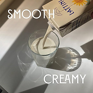 Lattini Original Non-Dairy Sunflower Milk | Plant-Based, Vegan, Sustainable, Non-GMO - Allergen Free Milk Alternative 32 fl oz (Pack of 6)