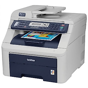 Brother MFC-9120CN Digital Color All-in-One Printer with Fax and Networking