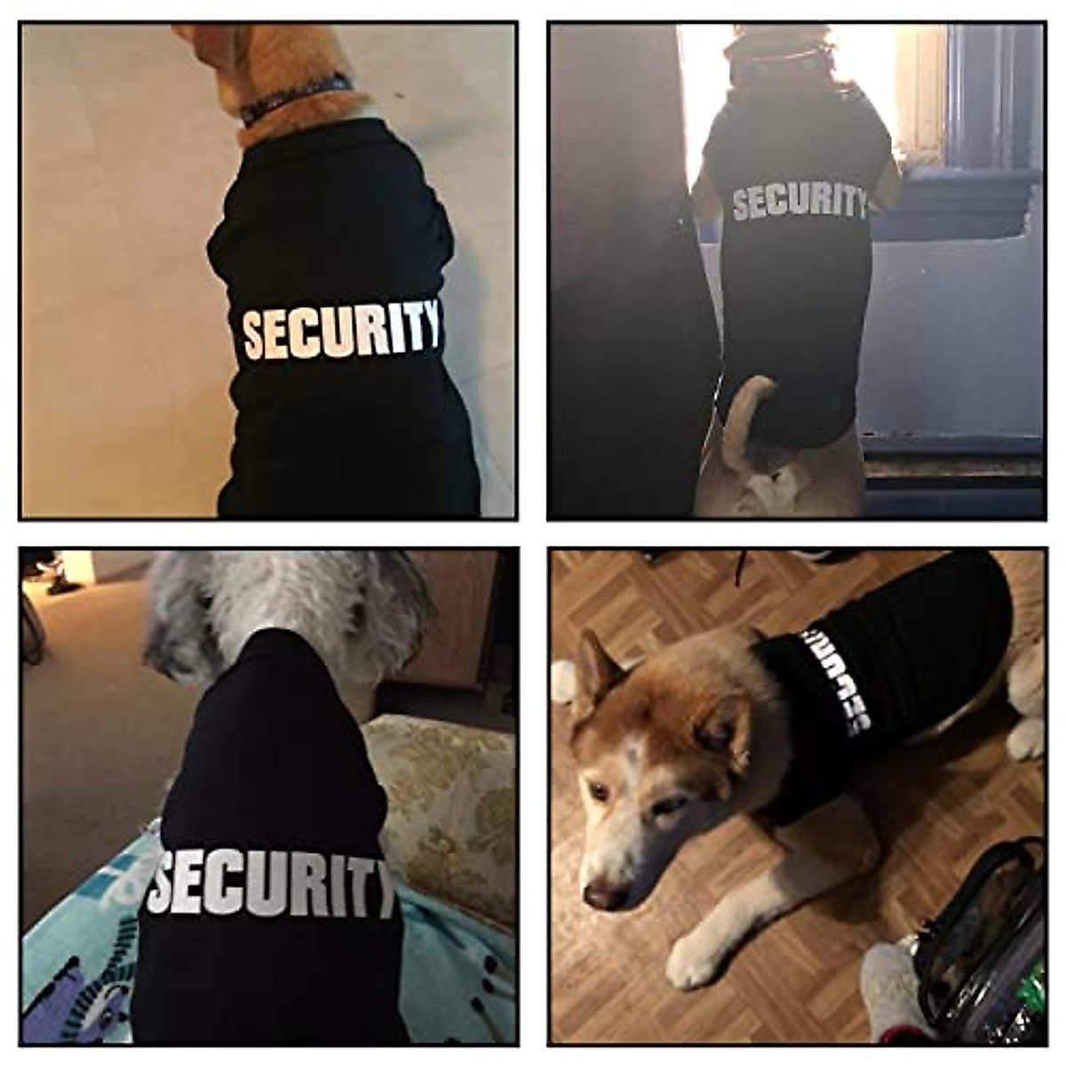 BINGPET Dog Shirts -Soft Cotton- Puppy T-Shirts for Dogs Light Weight Tank Top Vest for Summer