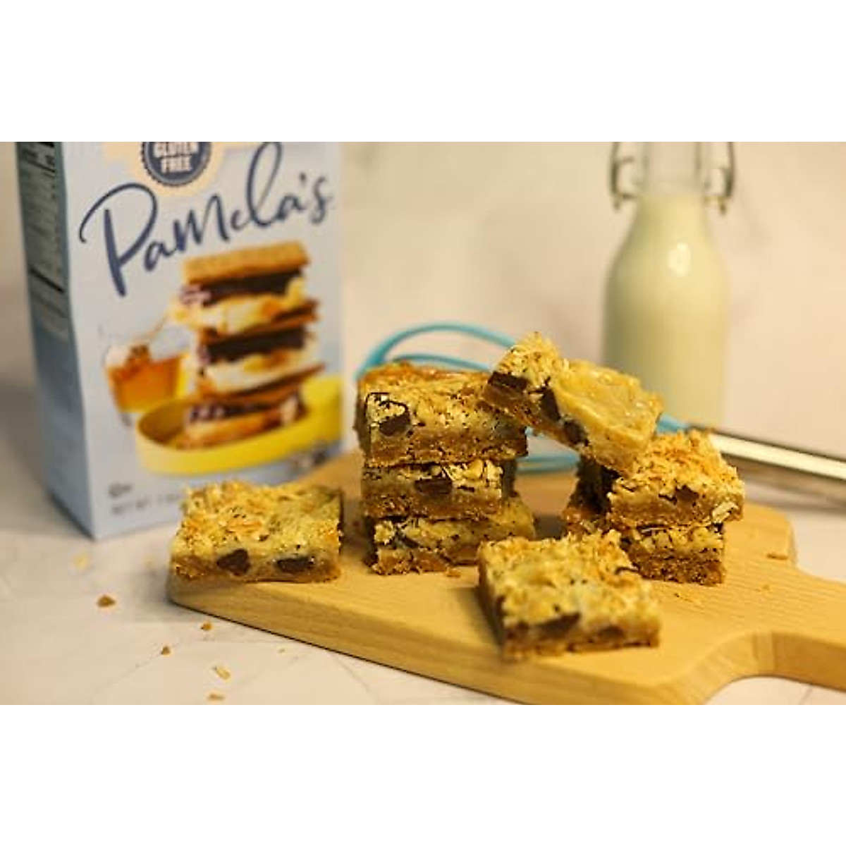 Pamela's Gluten Free Graham Crackers, Honey, Pie Crust, S'mores & Snacks, 7.5 Ounce (Pack of 6)