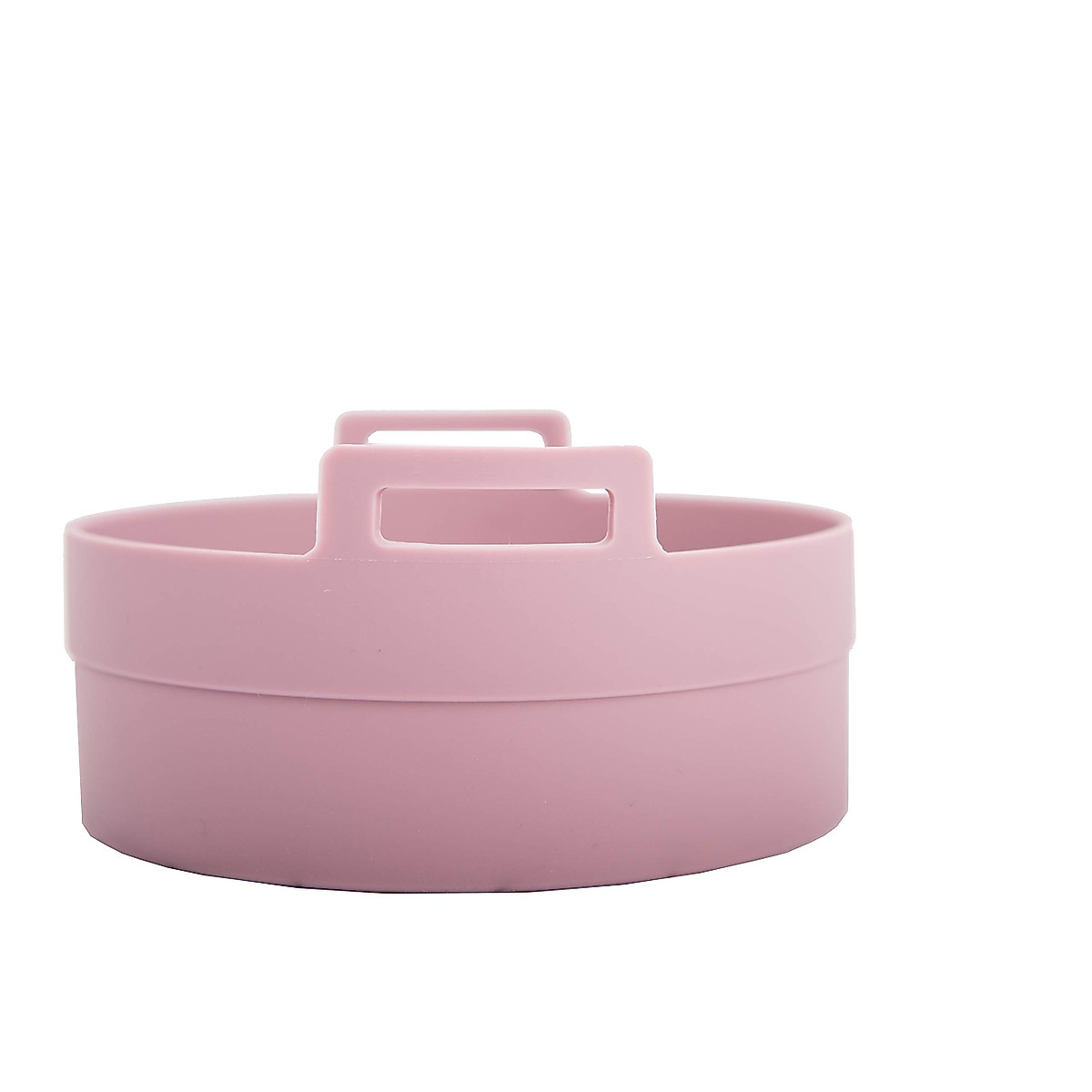 100% Platinum Silicone Pot for Air Fryer and Microwave (Pink, X-Large (Diameter 8.7 in))
