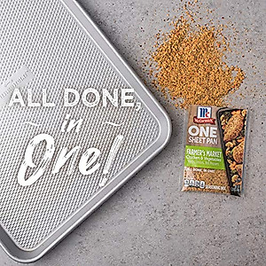 McCormick ONE Sheet Pan Farmer's Market Chicken & Vegetables Seasoning Mix, 1.25 oz (Pack of 12)