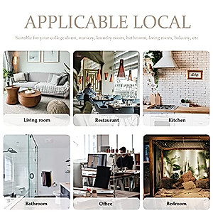 Cabilock Office Decor Paper String Basket Multi- Storage Basket Home Trash Basket Waste Basket Garbage Container Toillet Paper Bin for Bathroom Bedroom Kitchen Office Wicker Basket