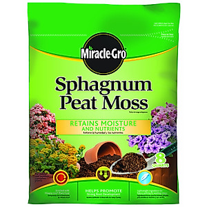 Miracle-Gro Sphagnum Peat Moss, 8-Quart