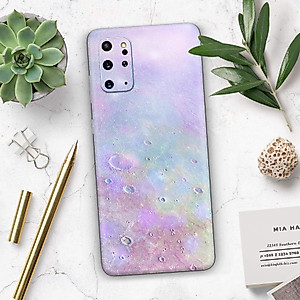 DesignSkinz The Tie-Dye Cratered Moon Surface Protective Vinyl Decal Wrap Skin Cover Compatible with The Samsung Galaxy S20 (Screen Trim & Back Glass Skin)
