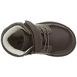 OshKosh B'Gosh Boys' Haslett Ankle Boot, brown, 10 M US Toddler