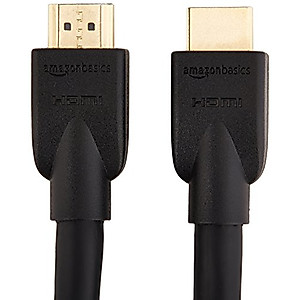 Amazon Basics CL3 Rated High Speed 4K HDMI Cable (18Gbps, 4K/60Hz) - 15 Feet, Black
