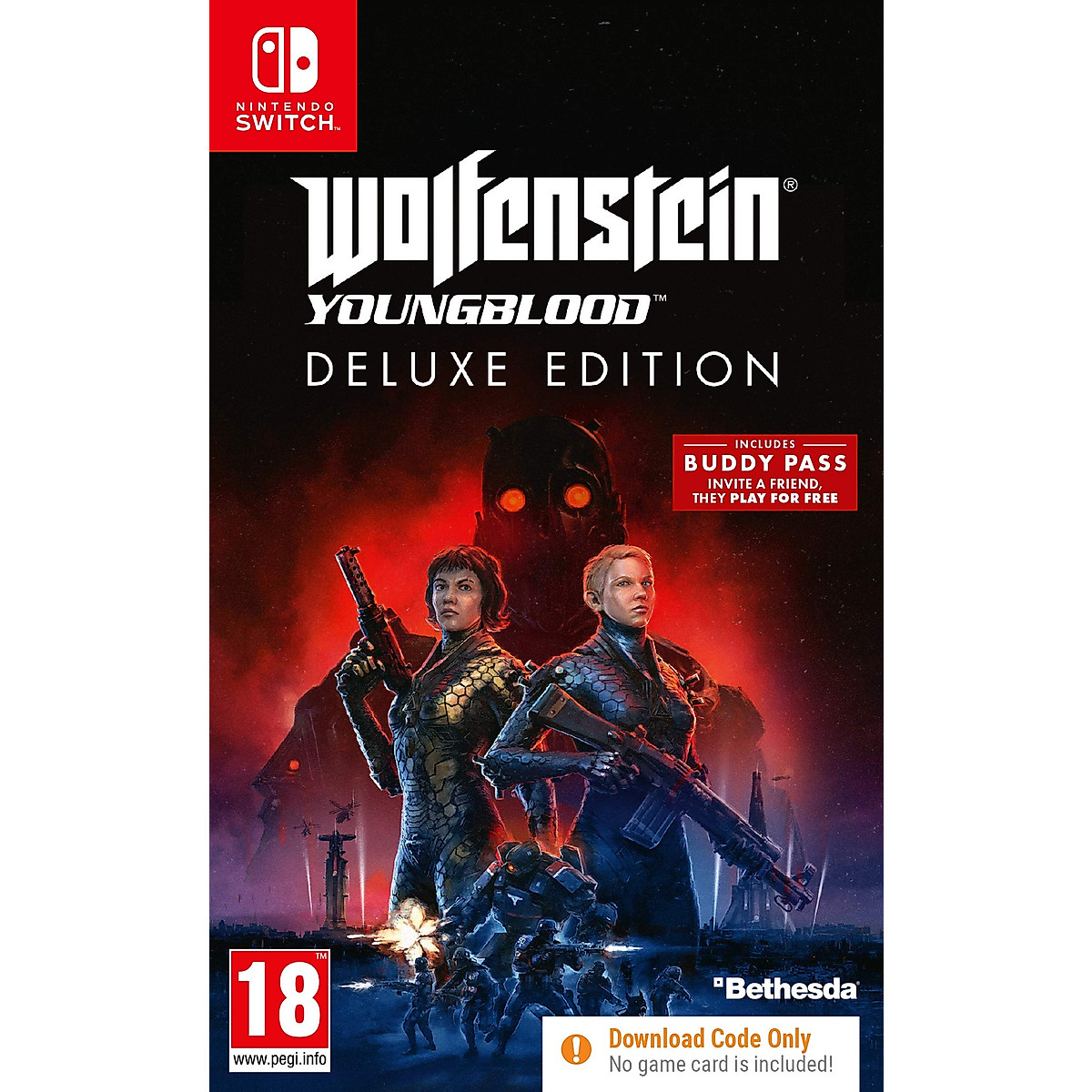 Wolfenstein Youngblood Deluxe Edition (Nintendo Switch - Code in Box)