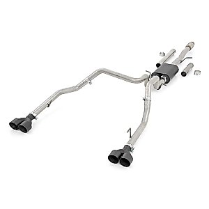 Rough Country Dual Cat-Back Exhaust for 19-22 Chevy/GMC Sierra |5.3L - 96011