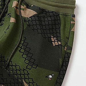 Staple Pigeon Wire Camo Pigeon Sweatpants Green (X-Small, x_s)