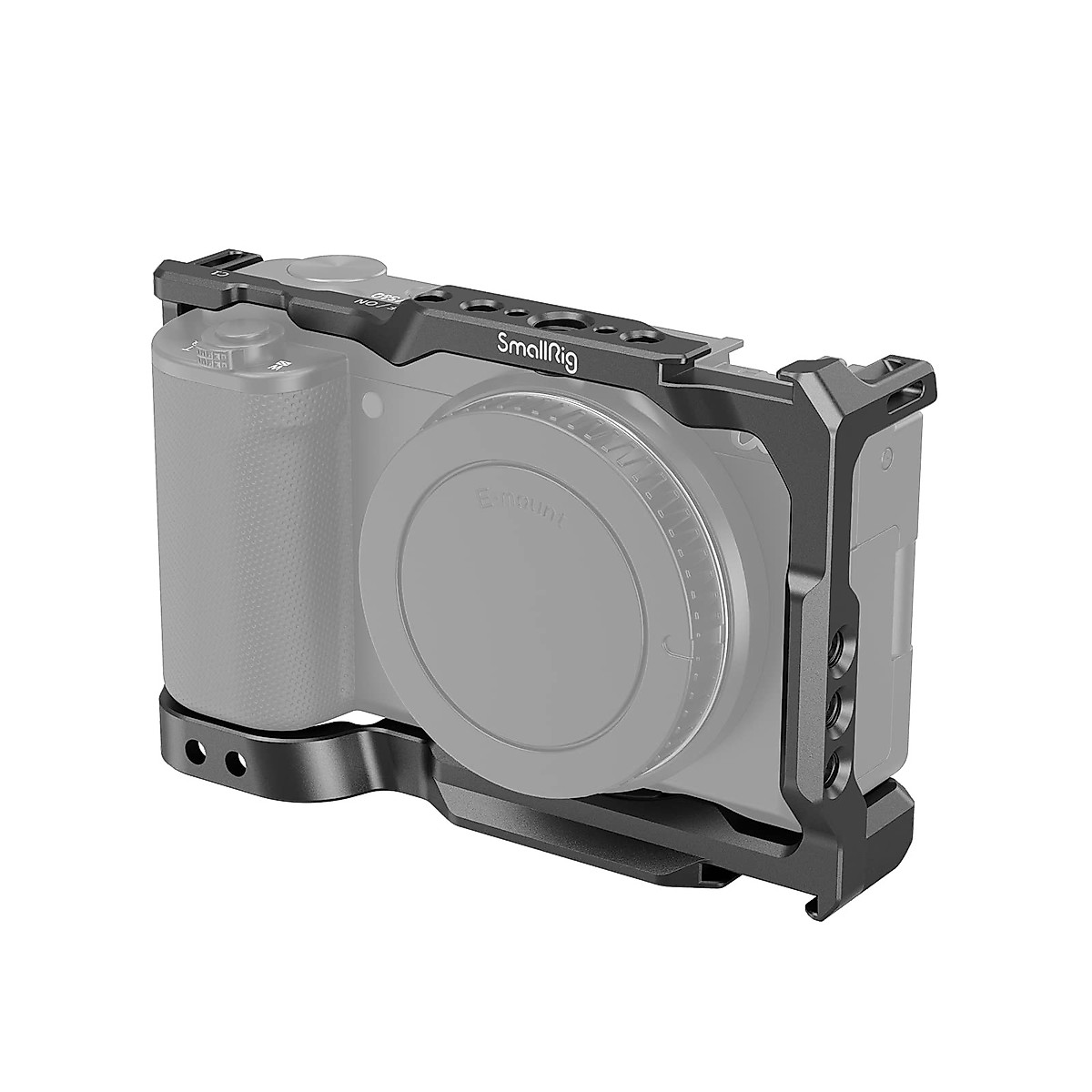 SmallRig Cage with Built-in Quick Release Plate for Arca-Swiss and Cold Shoe for Sony ZV-E10-3531