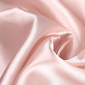 Tableclothsfactory 90x132 Rectangle Dusty Rose Wholesale Satin Tablecloth Banquet Linen Wedding Party Restaurant Tablecloth