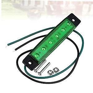 BESPORTBLE Propane Burner 2 Pcs 6 LED Brake Lights LED Trailer Lights Truck Tail Lights Taillight LED Green Side Lights LED Tail Lights LED Rear Light Elephant Ashtray