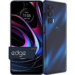 Motorola Moto Edge 5G UW Nebula Blue for Verizon (Renewed) (Blue (128gb))