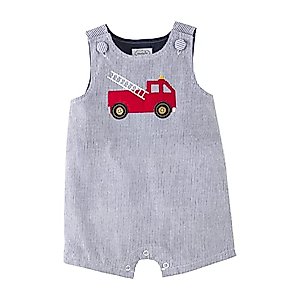 Mud Pie baby boys Mud Pie Firetruck Jon Jon, Firetruck, 3-6M US