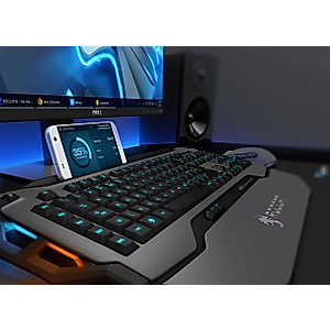 ROCCAT Skeltr - Smart Communication RGB Gaming Keyboard (ROC-12-231-GY)