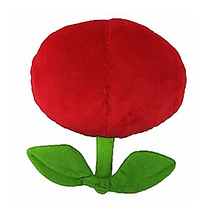 HUAWELL 3 Pcs Super Marry Plush Doll Set- 7 inch Plush Fire Flower Ice Flower Plush Doll with 9 Inch Lovely Nabbit Plush Doll Stuffed Toys Christmas New Year Gift Birthday Gift.