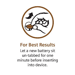 Rayovac Extra Advanced, size 312 Hearing Aid Battery (pack 60 pcs)