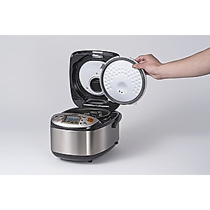 Zojirushi NS-LHC05 Micom Rice Cooker & Warmer, Stainless Dark Brown