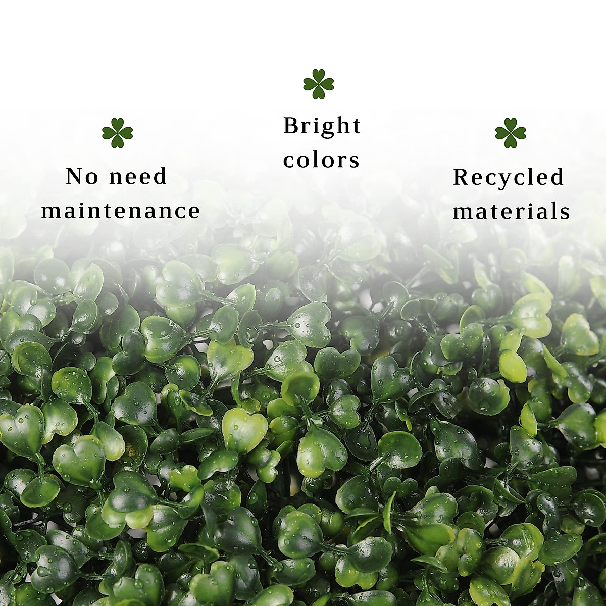 Gobograss Artificial Plant Topiary Ball - 2pcs 13.8 inch 3 Layers Milan Grass Ball for Home Garden Wedding Party Decoration Environmental UV Protected Faux Boxwood Decorative Ball (13.8in)