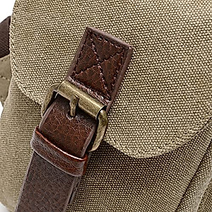 Fashion Men's and Women's Backpack Casual Canvas Drawstring School Bag School Bag Backpack Rucksack Unisex, Black