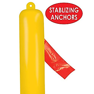 Beistle Goal Post 74” x 28” Holds Approx. 60 12oz. Cans – Inflatable, Drink Containers, Football Party Decorations, Game Day Coolers