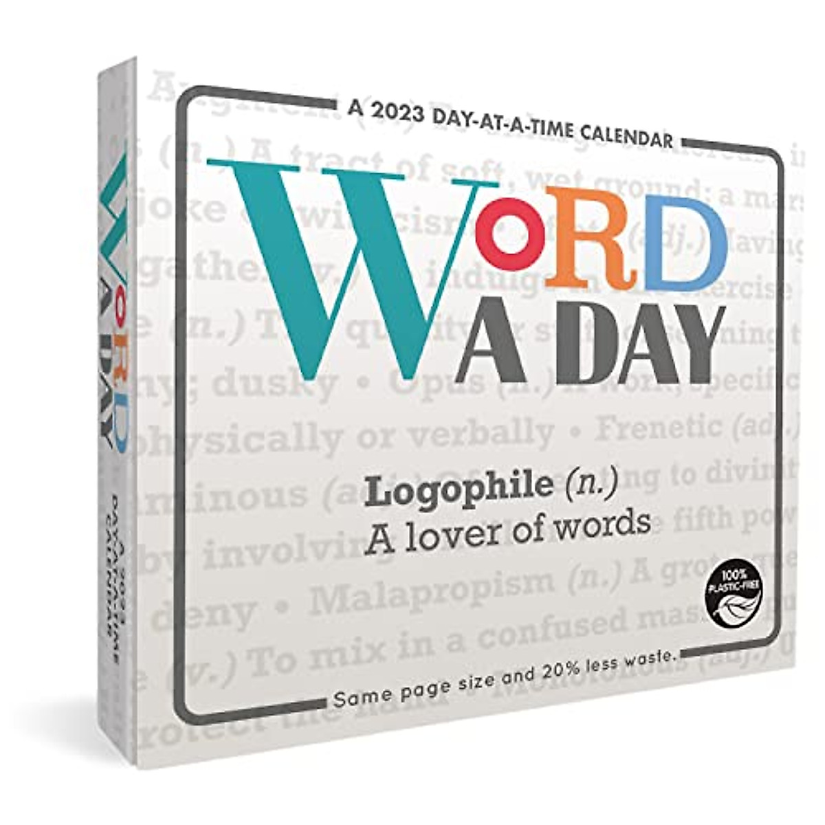 2023 Word a Day Day-at-a-Time Box Calendar