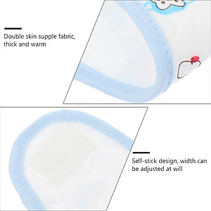ARTIBETTER 3Pcs Cotton Baby Belly Band Baby Umbilical Cord Belly Band Breathable Cotton Navel Protection Belt for Infant Newborn