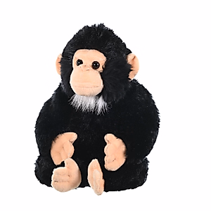 Wild Republic Chimp Stuffed Animal Plush Toy, Multi (16521), 12"