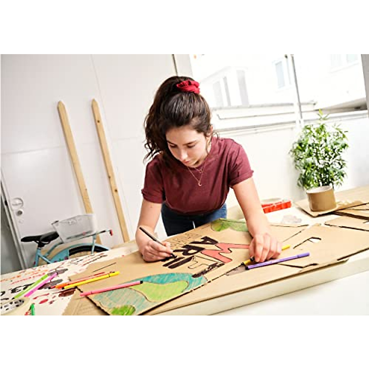 STABILO Premium Felt Tip Pen - Pen 68 - Wallet of 18 - Assorted Colors