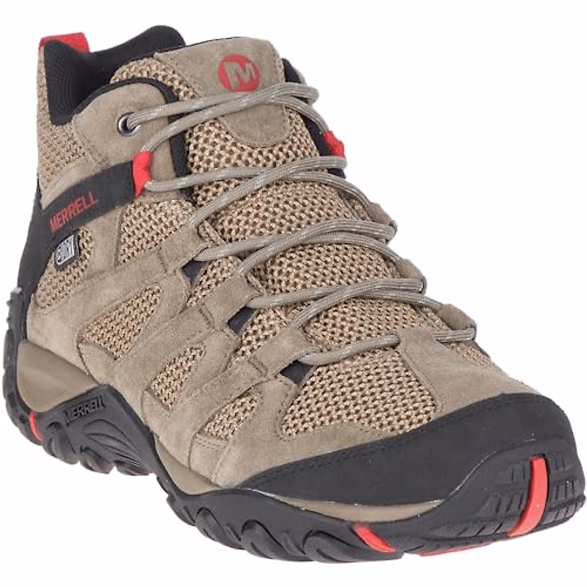 Merrell mens Alverstone Mid Waterproof Hiking Boot, Boulder, 13 US