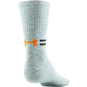 Under Armour Men's Essential Crew Sock, 6-Pairs, Opal Green Assorted, Large