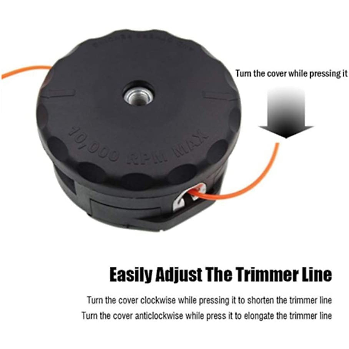 YukaBa Head for Echo Speed Feed 400 SRM-225 SRM-230 SRM-210 Echo Weed Eater Pas210 Pas211 Pas225 (1 Pack)